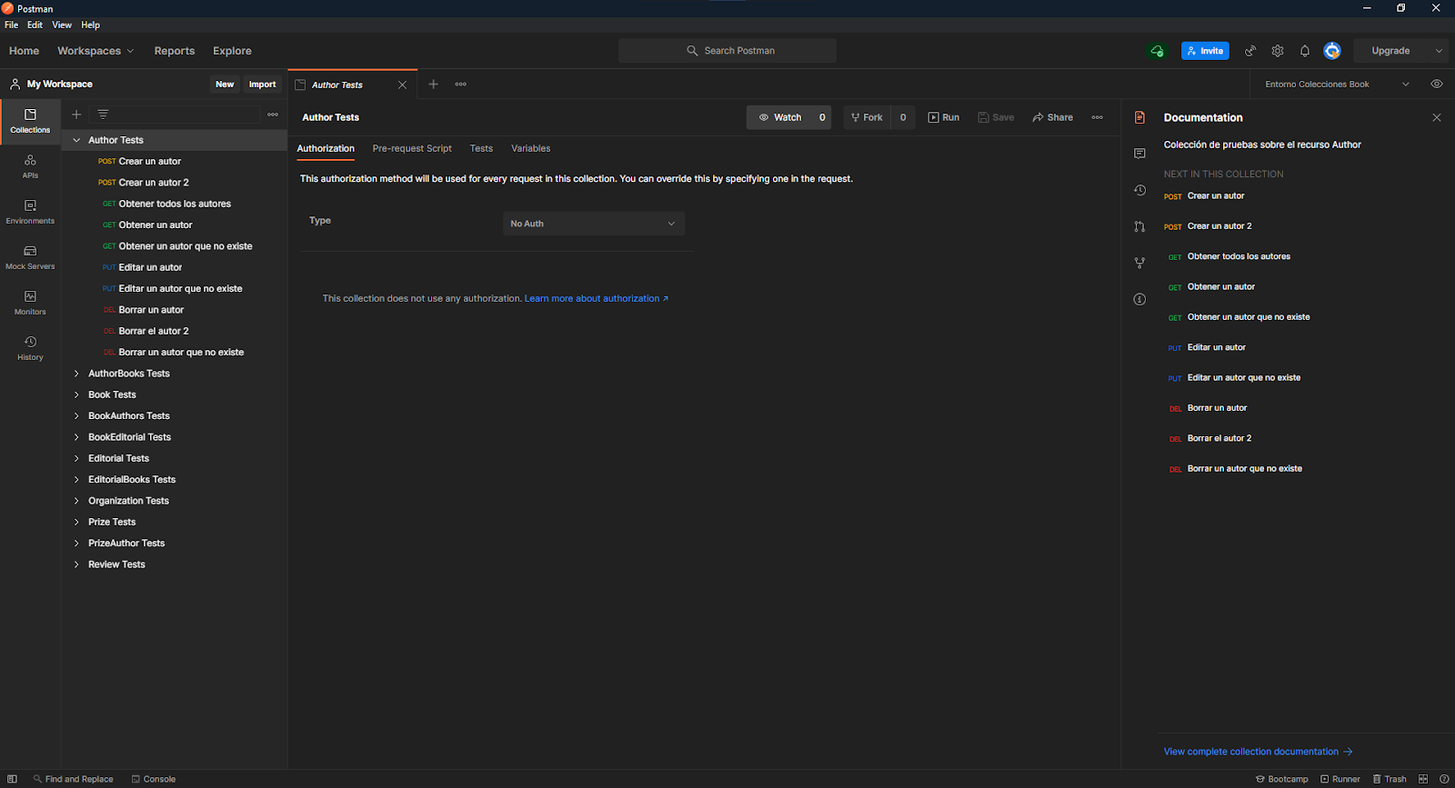 Tutorial para la Ejecución del Back
