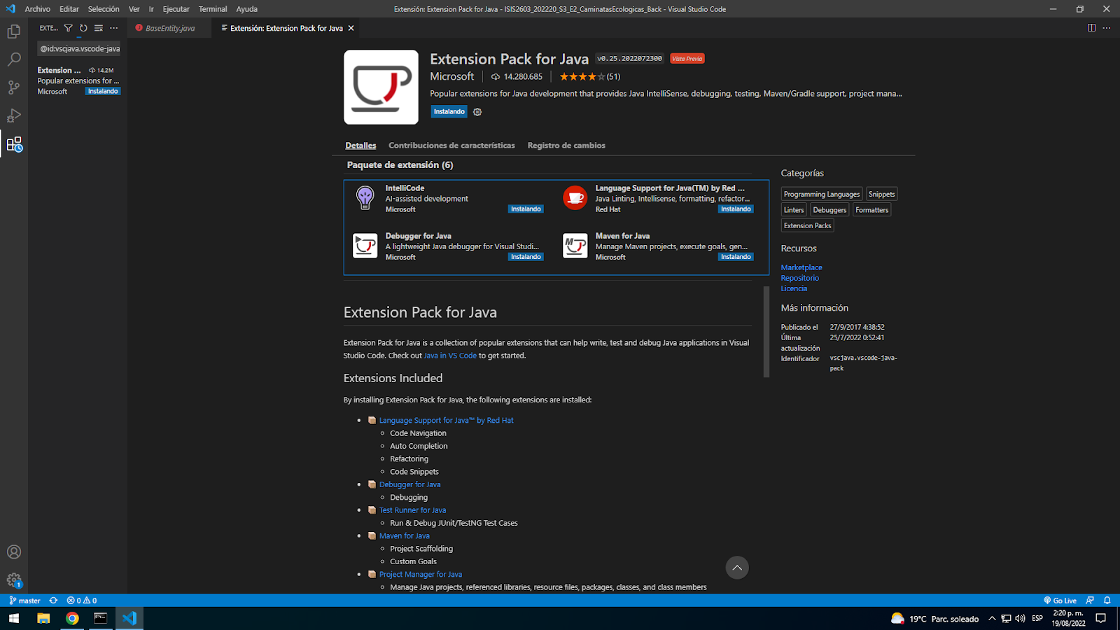 Tutorial configuración ambiente desarrollo máquina propia