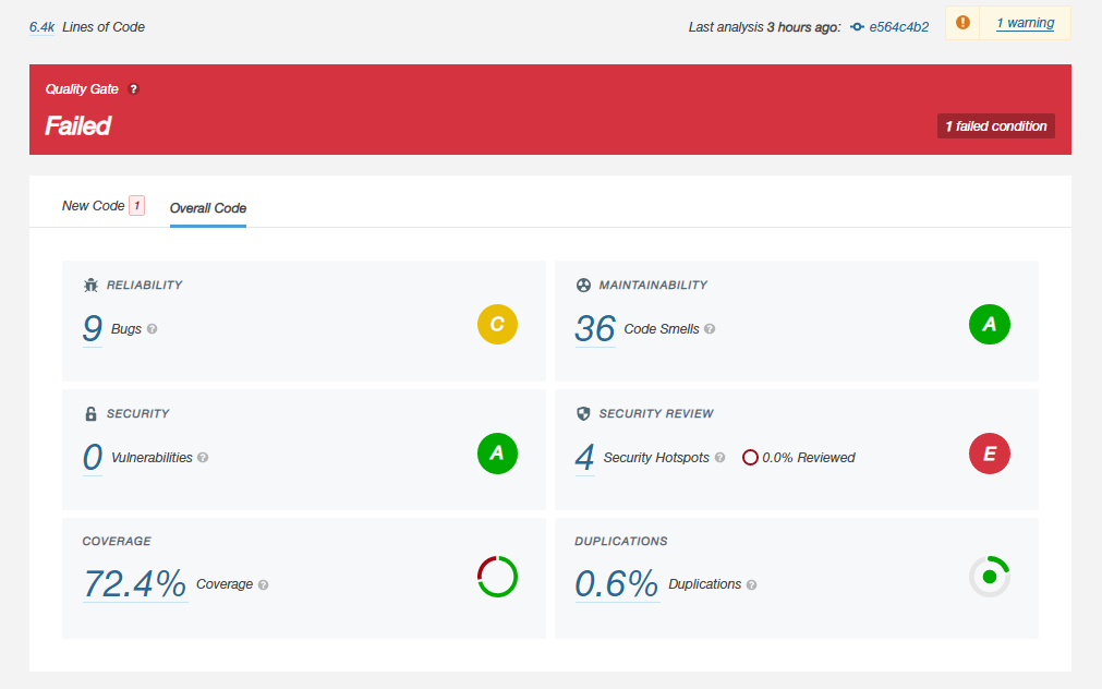 Tutorial Configurar compuertas de calidad en SonarCloud