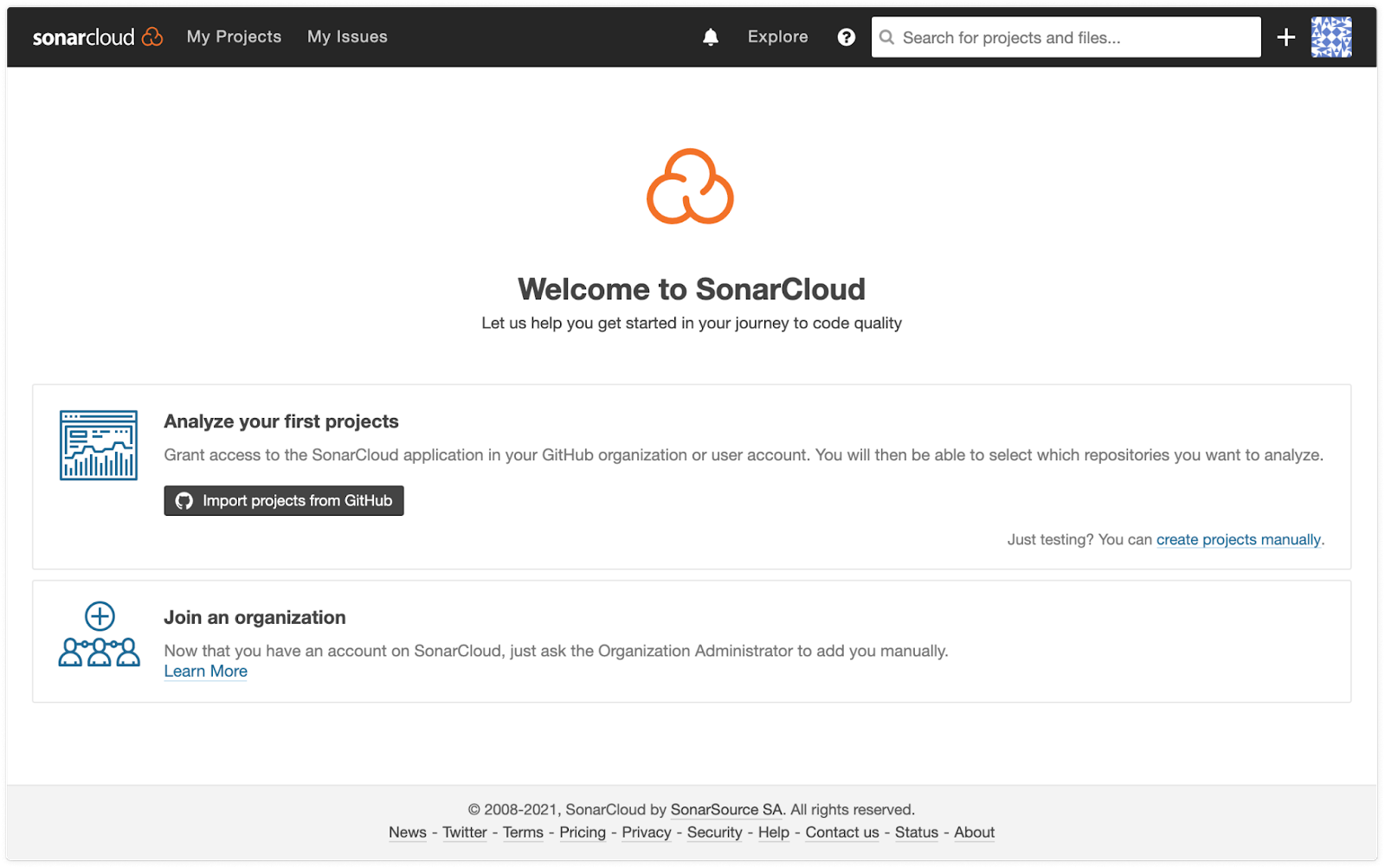 Tutorial subir proyecto a SonarCloud.io
