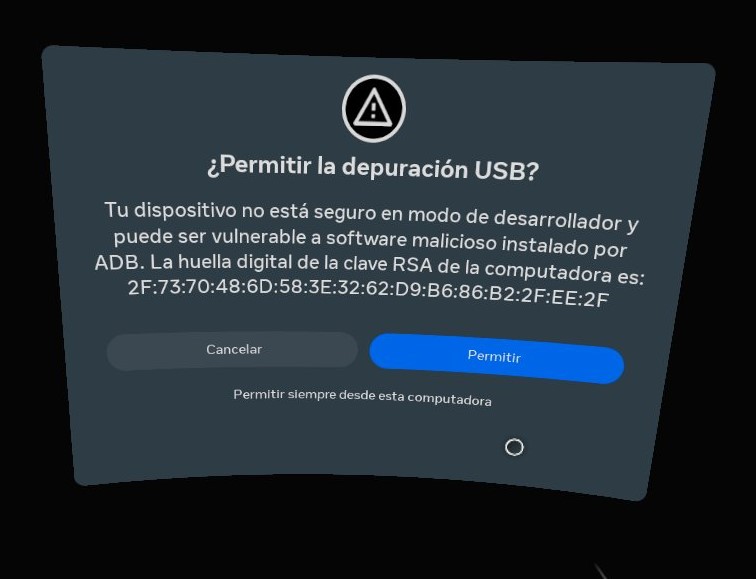 Activar Oculus Link