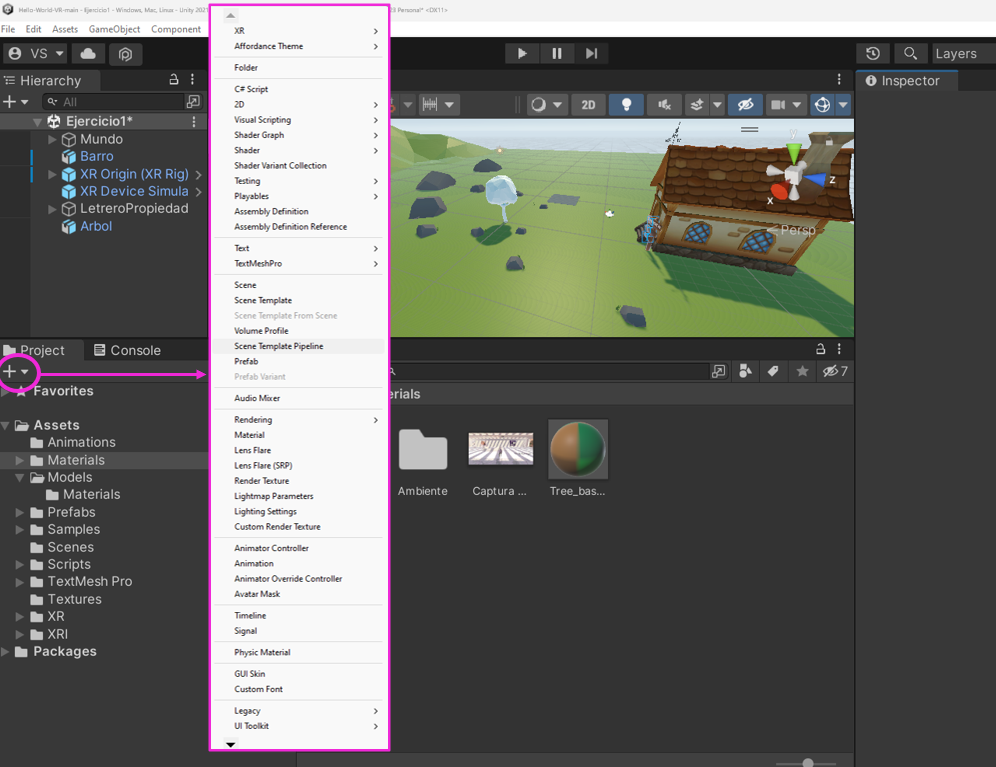 La Ventana de Proyecto