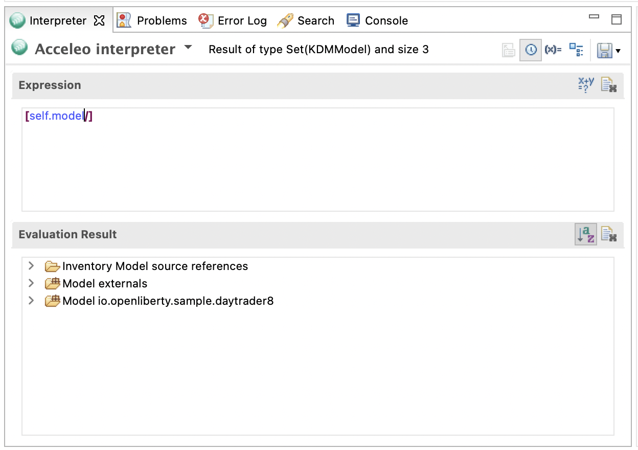 Navegación de árbol de sintaxis abstracta