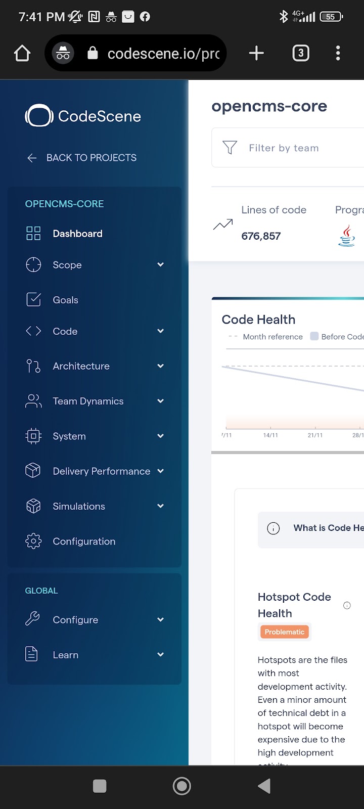 Tutorial de cartografía con CodeScene