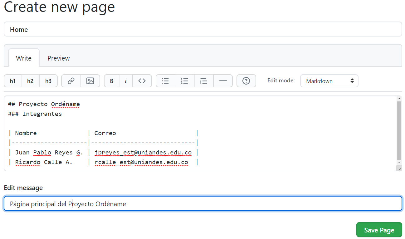 Tutorial Wiki en Github